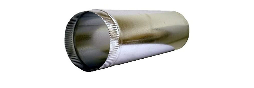Ductwork Metal Duct Fittings Snap Lock Pipe 3ft Indoor Comfort Supply